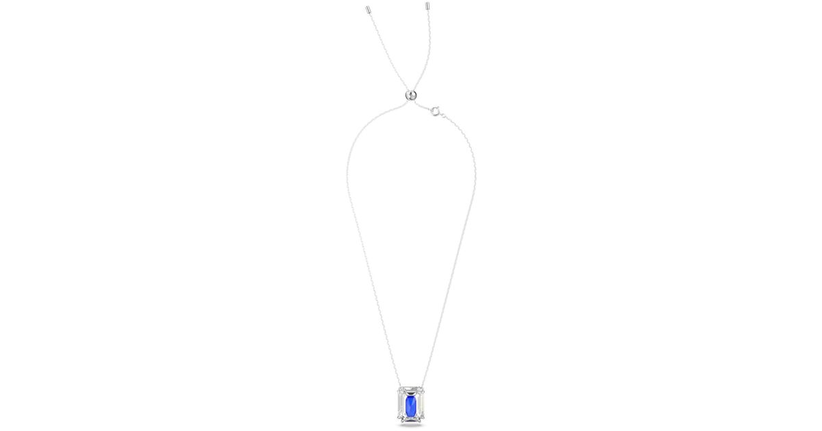 Swarovski Κολιέ Chroma Octagon Rhodium 5600625 - Κολιέ Swarovski | Clachic