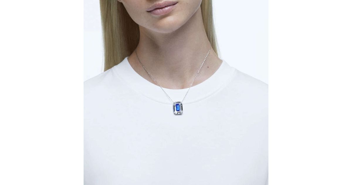 Κολιέ Swarovski Chroma Octagon Rhodium 5600625 - Κολιέ Swarovski | Clachic