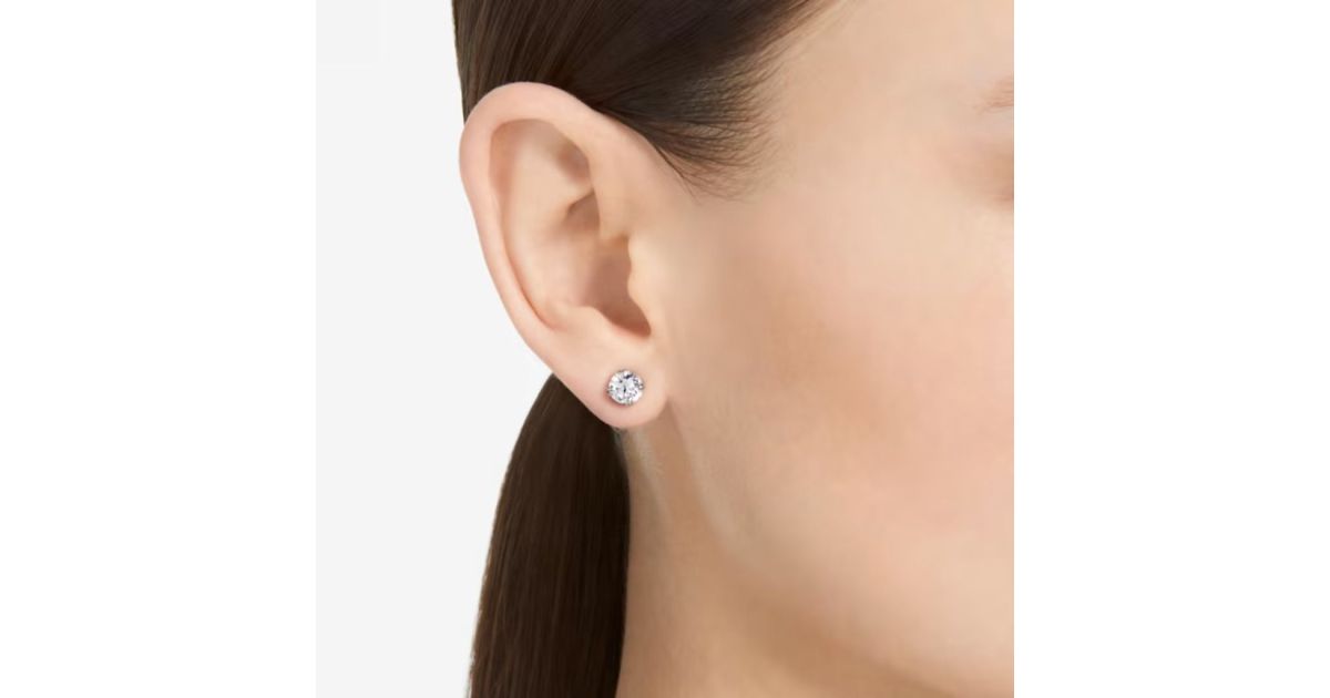 Σκουλαρίκια Swarovski Constella Stud Rhodium 5636712 | Clachic